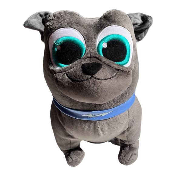 Disney | Toys | Disney Junior Puppy Dog Pals Bingo Plush Pug Gray ...